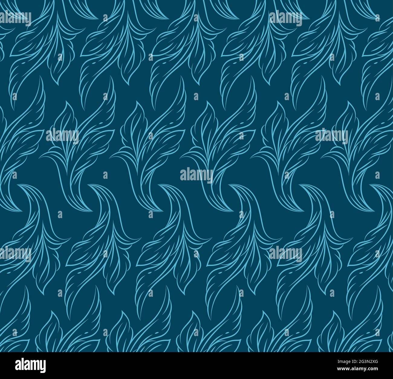 Blue baroque background Stock Vector Image & Art - Alamy