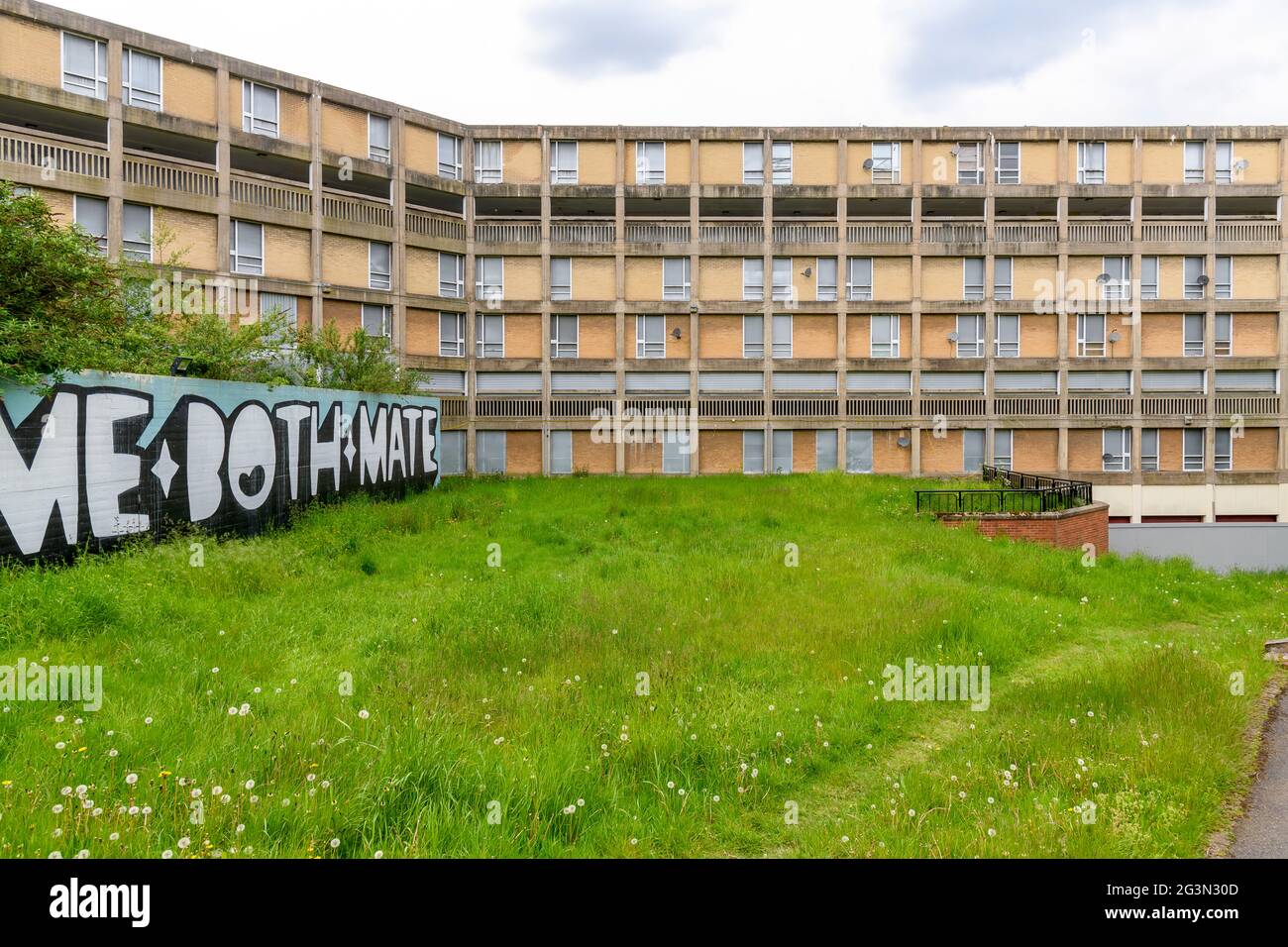 Park Hill estate in Sheffield, to replace Victorian slums. Before Urban ...