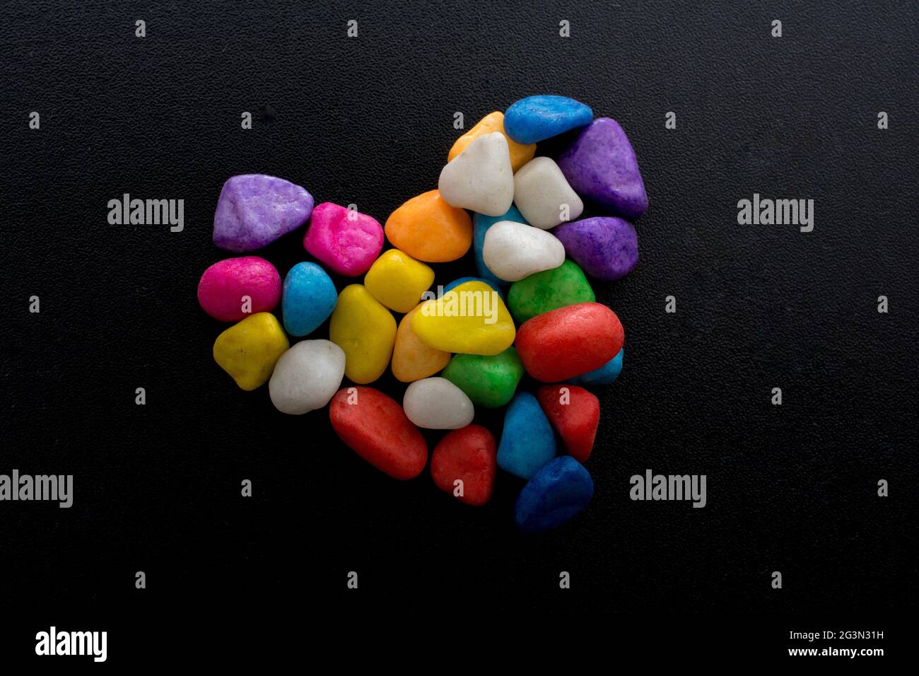 Heart Pebbles High Resolution Stock Photography and Images - Alamy