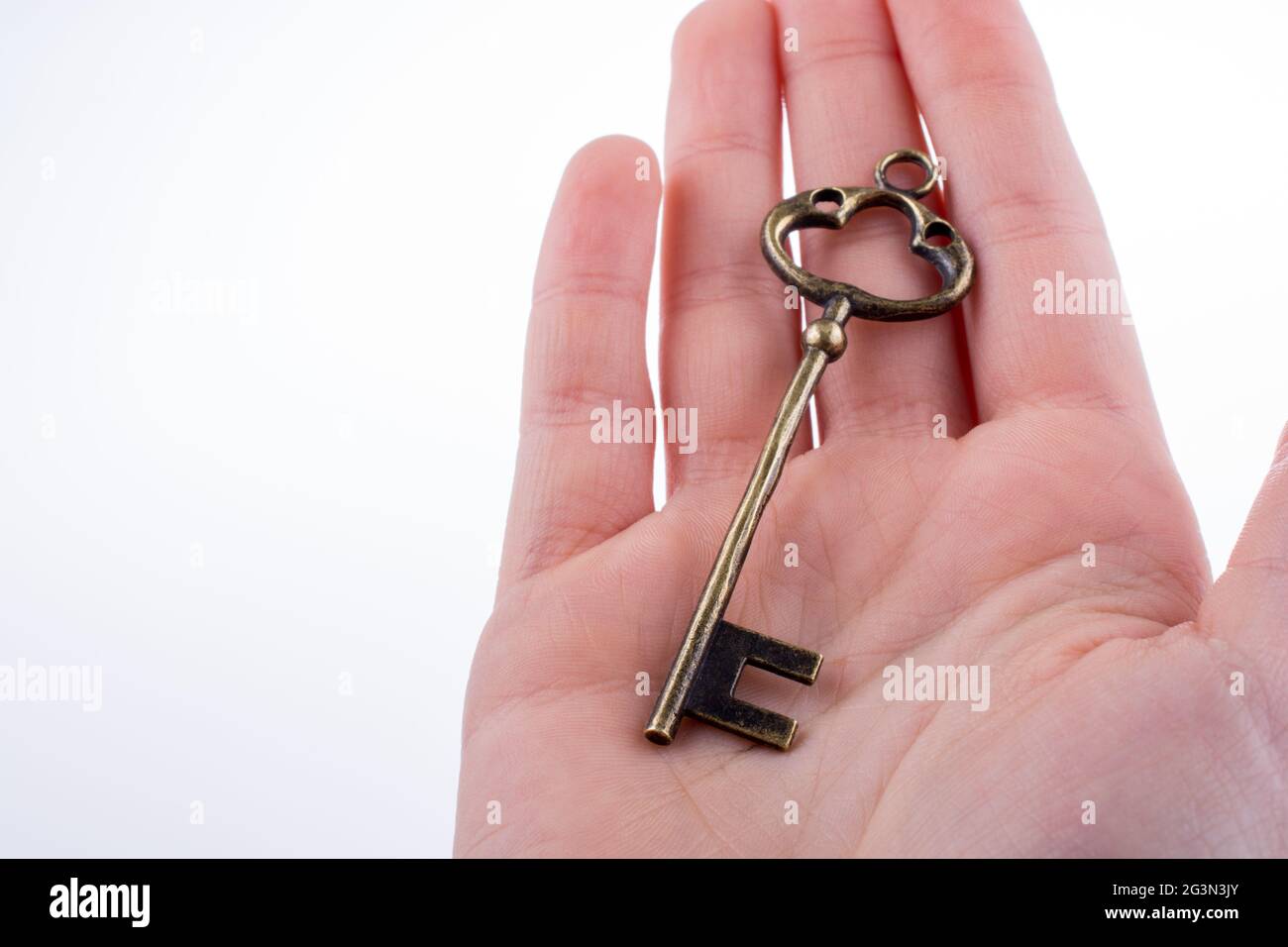 Key in hand Stock Photo - Alamy