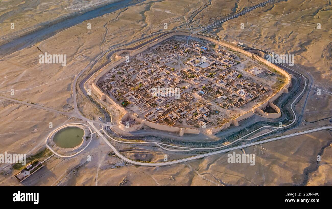 An aerial view of ancient Chinese city Stock Photo - Alamy