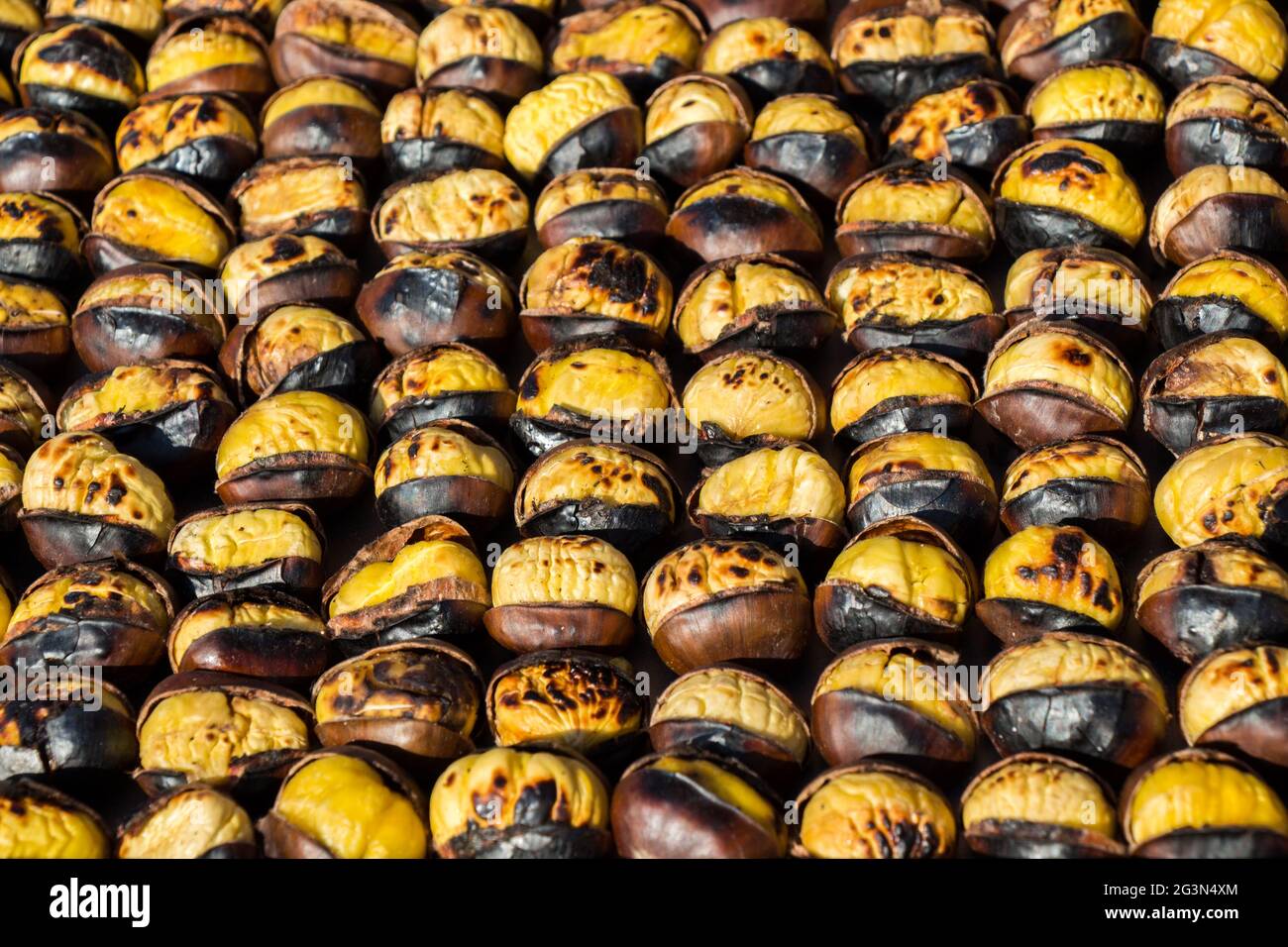 Raw fresh chestnut for ready for sale Stock Photo - Alamy