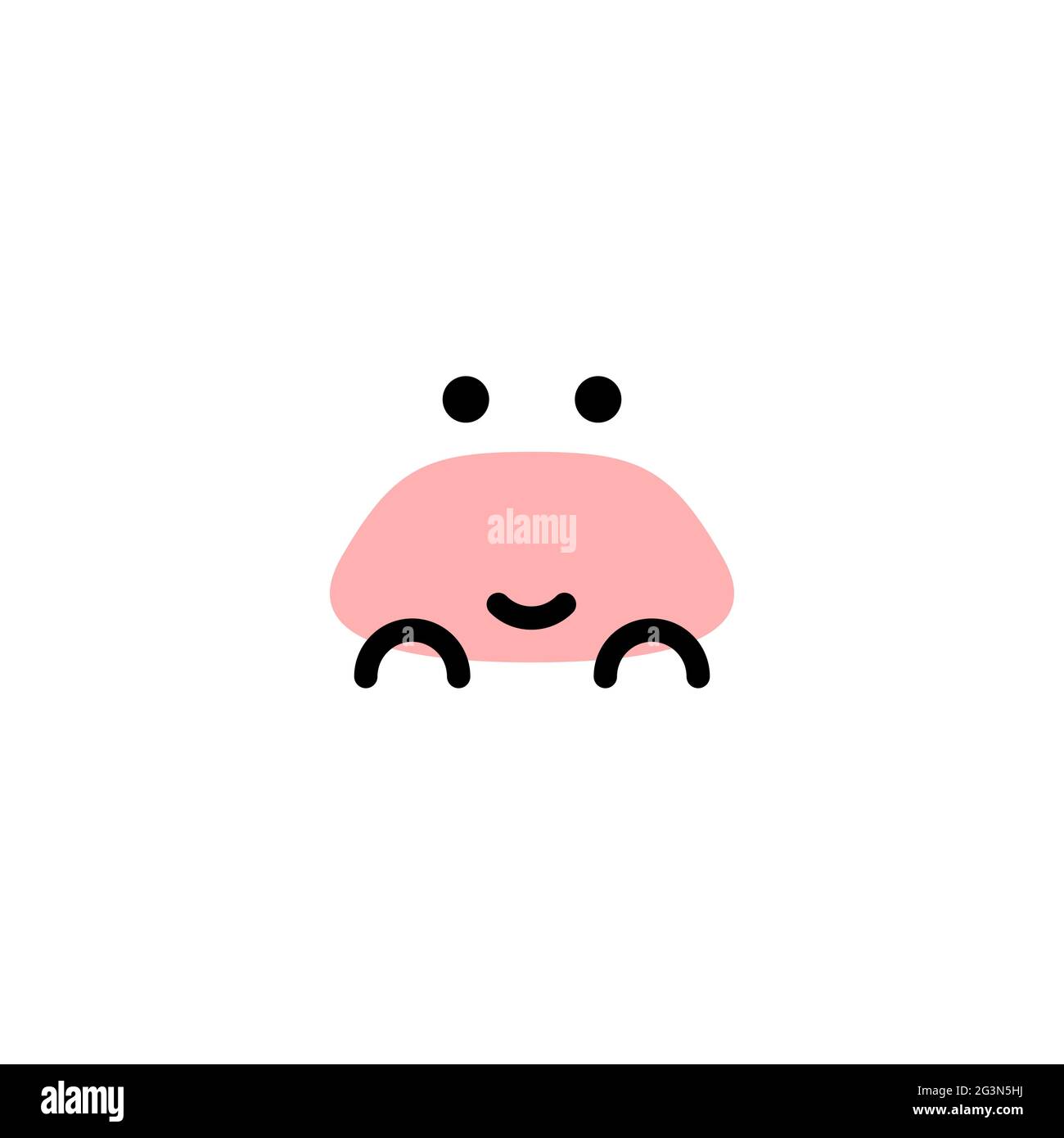 Cartoon style red crab Stock Vector Images - Alamy