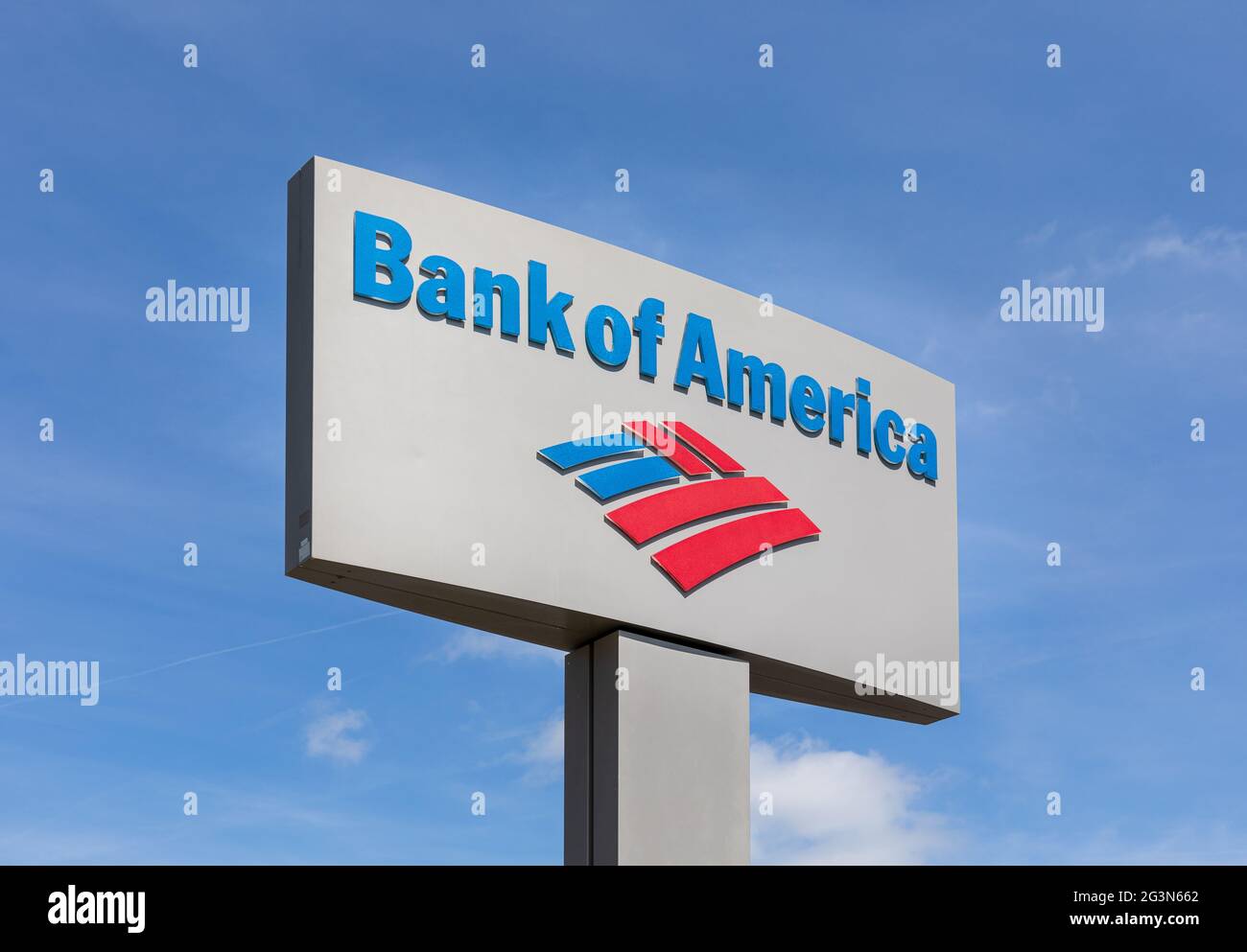 Bank of america sign hi-res stock photography and images - Alamy