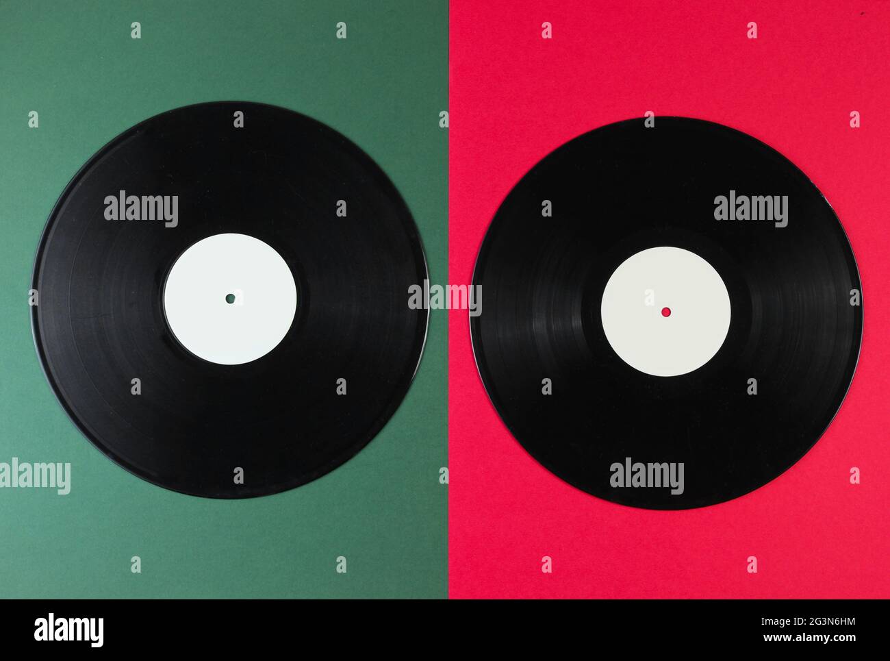 Two color vinyl hi-res stock photography and images - Alamy