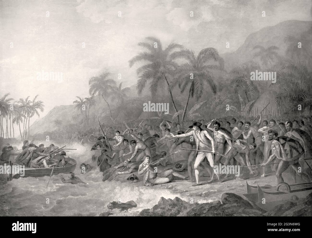 Death james cook hi-res stock photography and images - Alamy