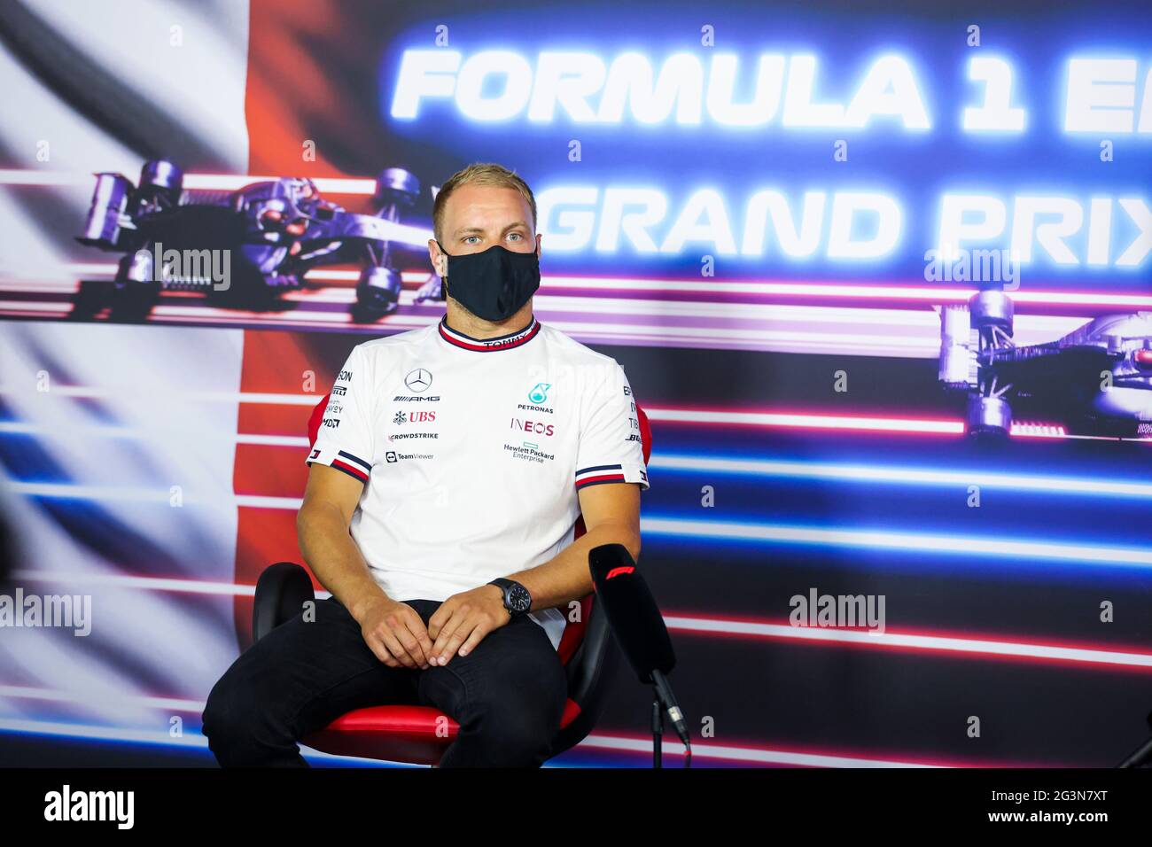 Le Castellet, France. 17th June, 2021. Valtteri Bottas (FIN) Mercedes ...