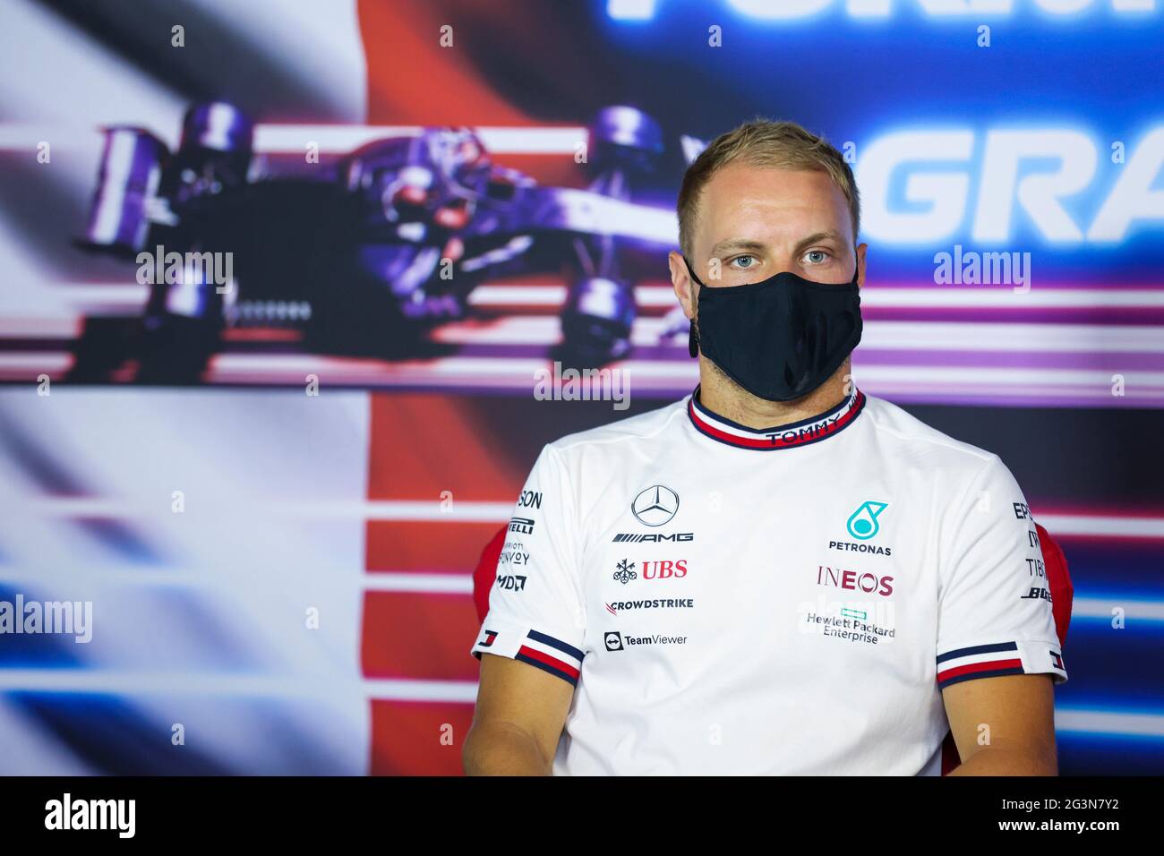 Le Castellet, France. 17th June, 2021. Valtteri Bottas (FIN) Mercedes ...