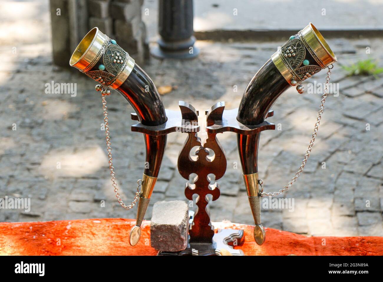 Colorful horn hi-res stock photography and images - Alamy