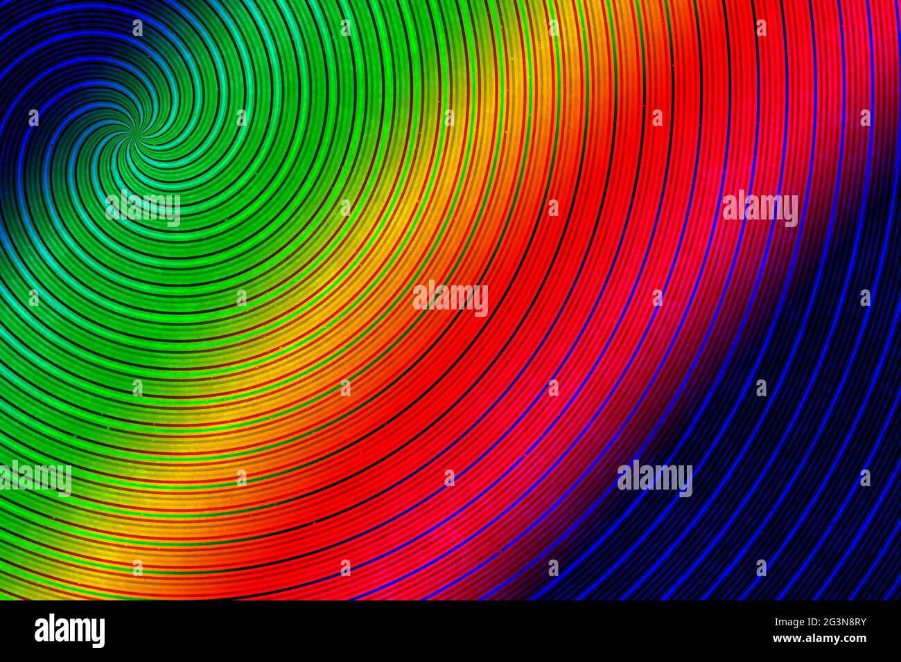 Colorful circular abstract background with circular lines Stock Photo ...