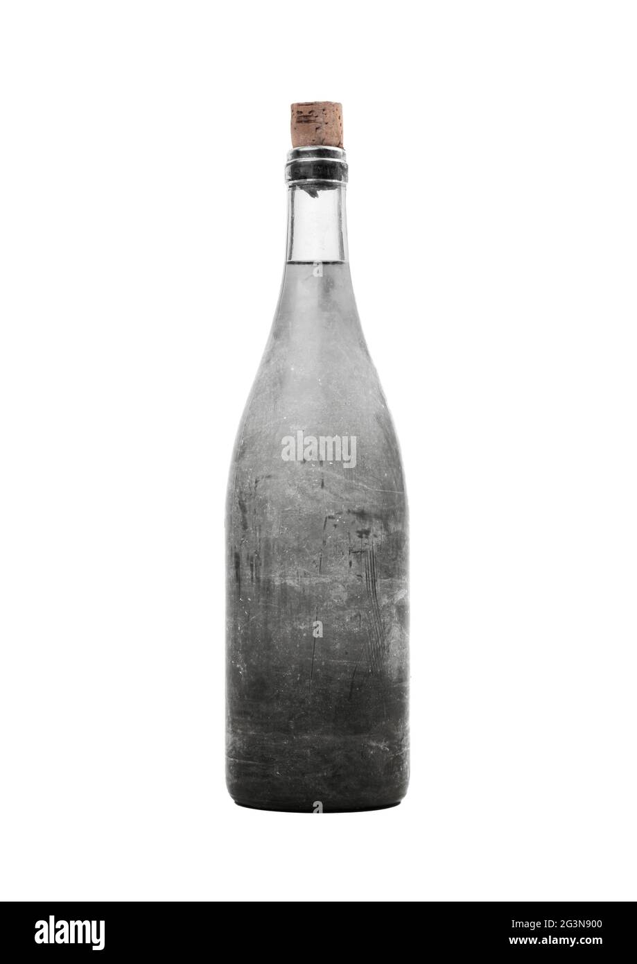 Old bottle of wine, covered in dust Stock Photo - Alamy