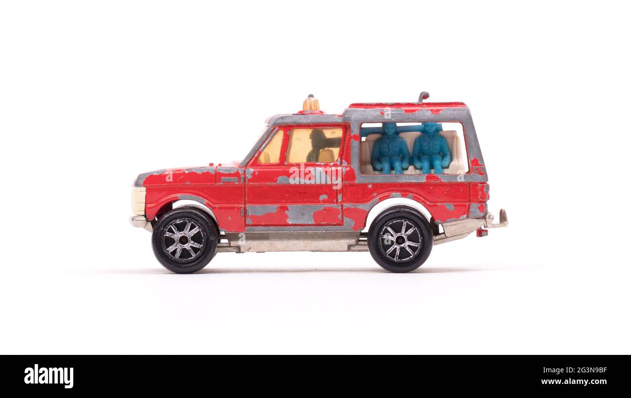 Toy police cars hi-res stock photography and images - Alamy