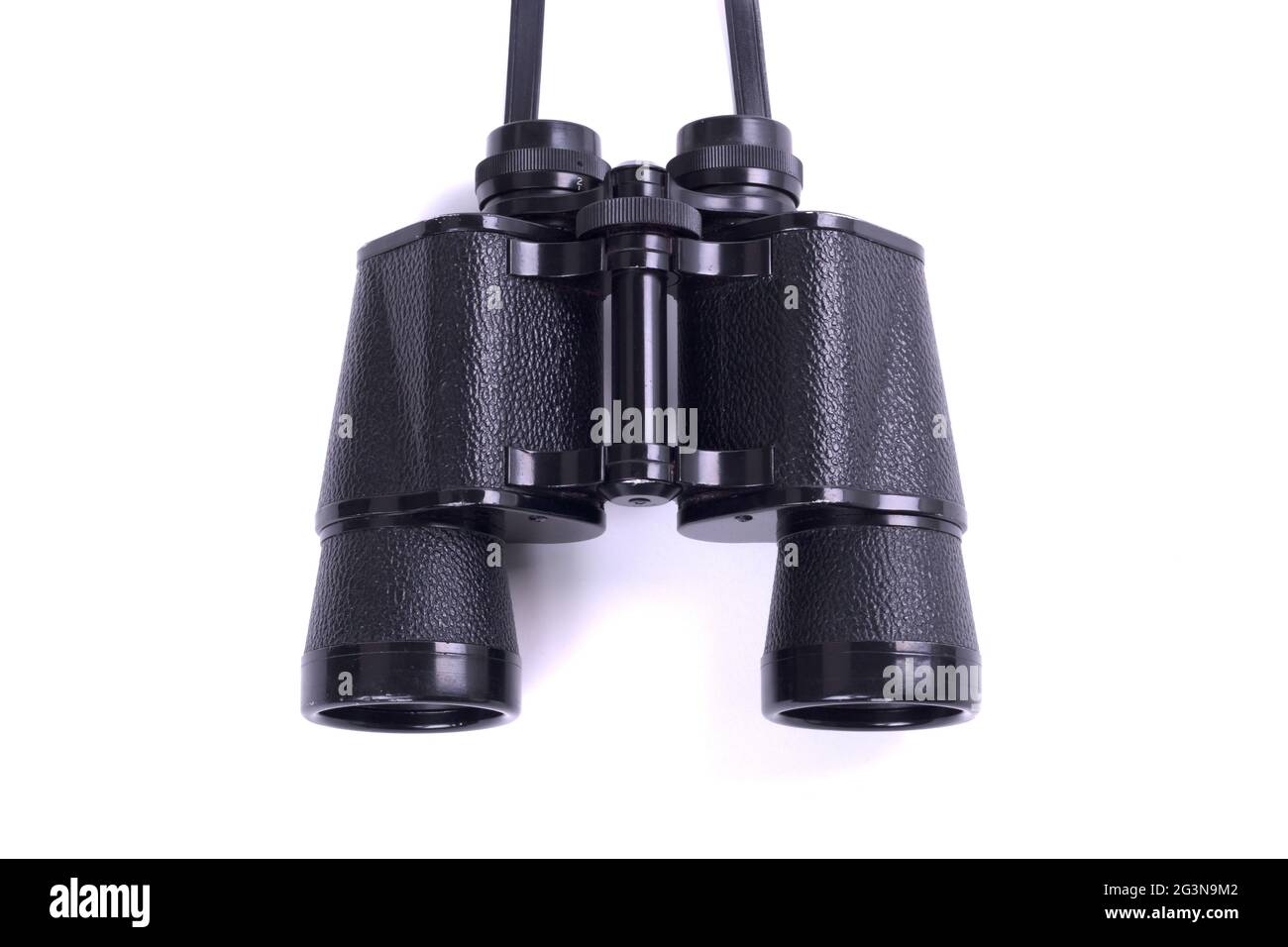 Vintage binoculars isolated Stock Photo - Alamy