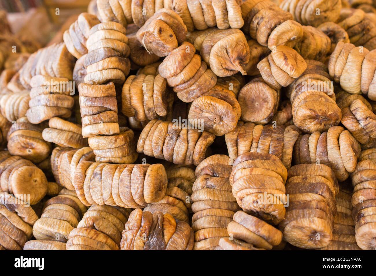 Dry fig fruit in the market Stock Photo - Alamy