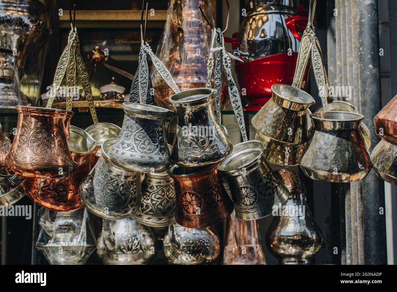 Traditional Copper Pots High Resolution Stock Photography and Images ...