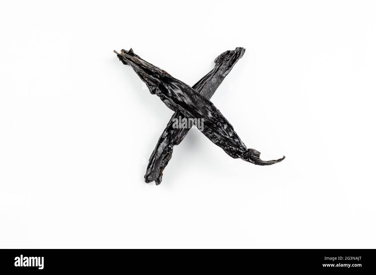 Pet treats on a white background. Dried beef liver sticks for dogs ...