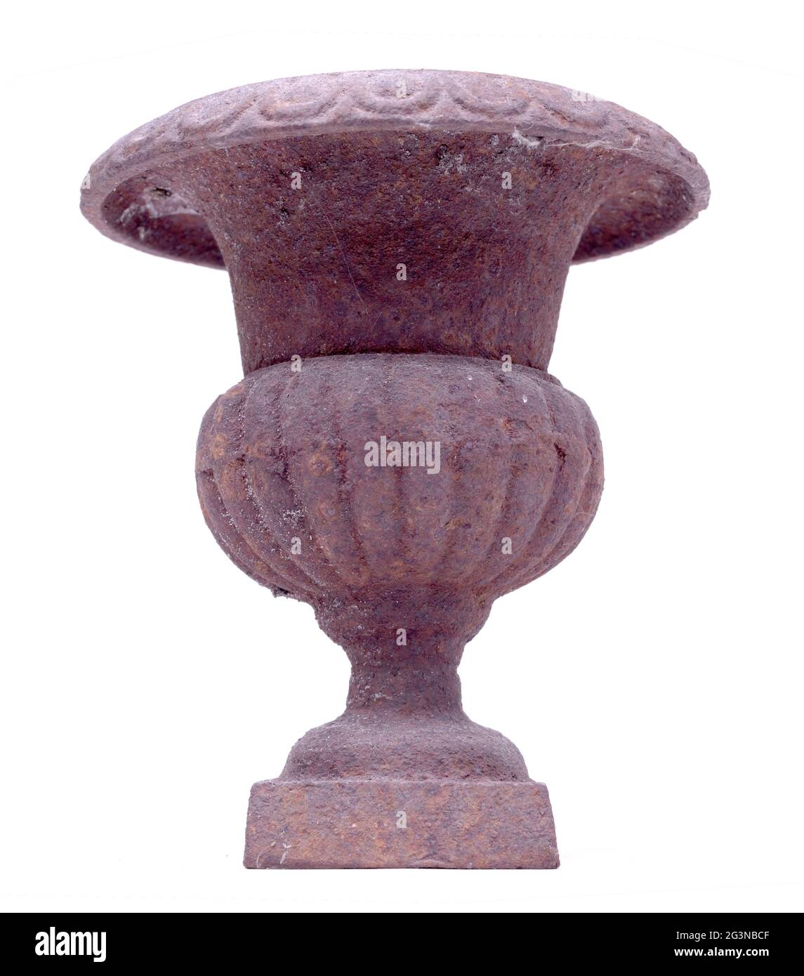 Empty plant pot isolated Stock Photo - Alamy