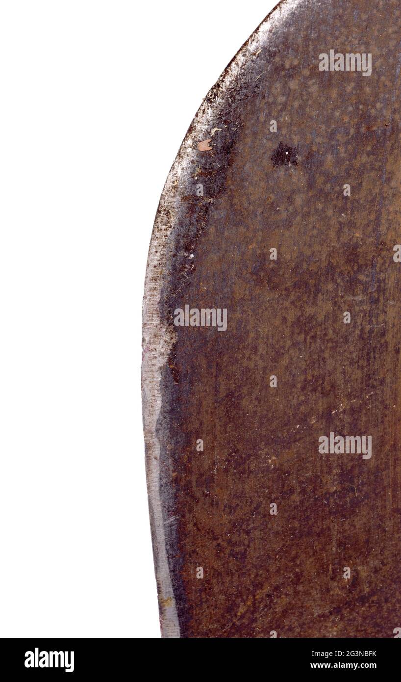 Blade of a big machete isolated Stock Photo - Alamy