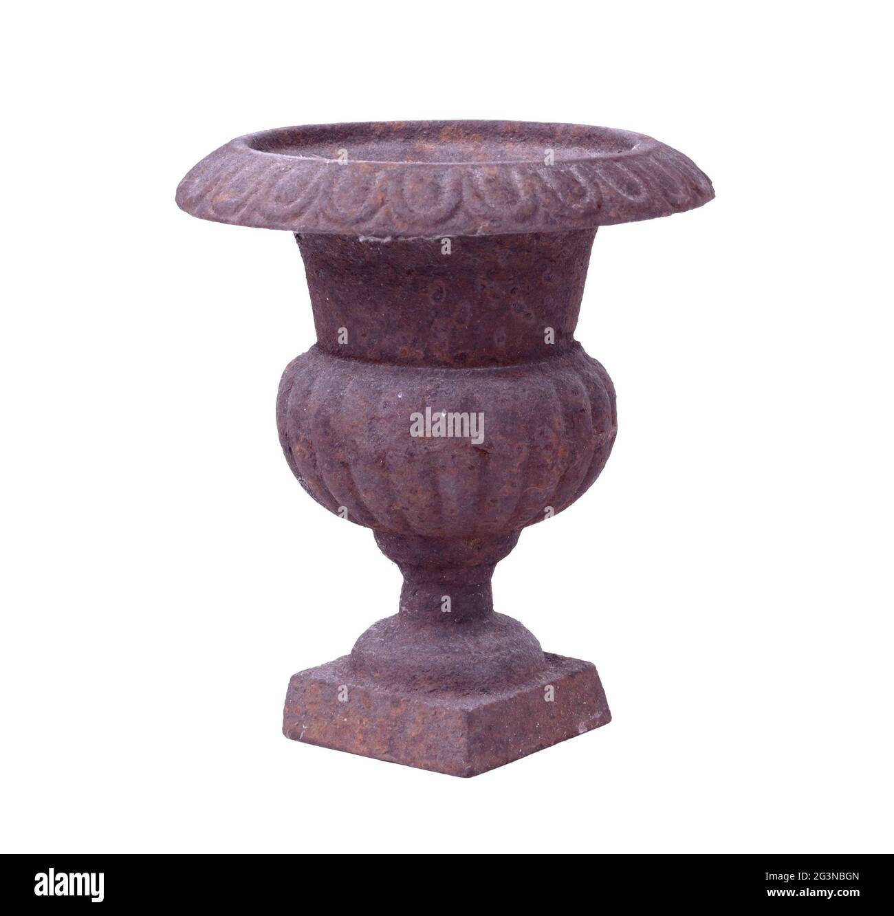 Empty plant pot isolated Stock Photo - Alamy