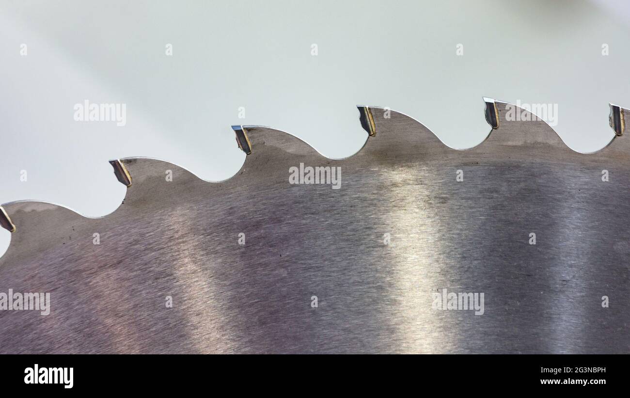 Industrial big circular blade saw hi-res stock photography and images ...