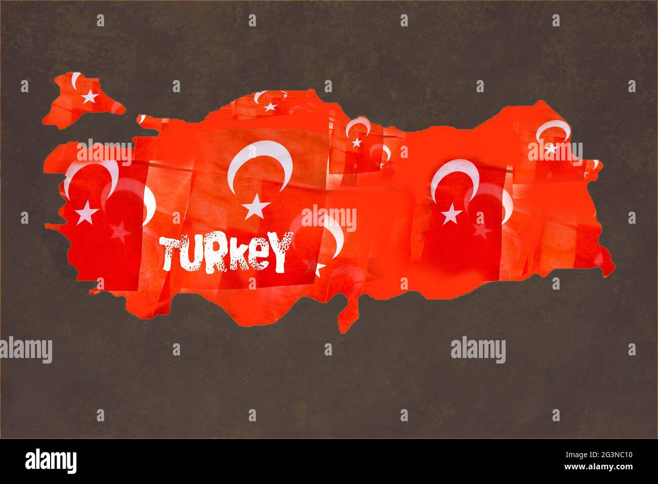 Turkiye map hi-res stock photography and images - Alamy
