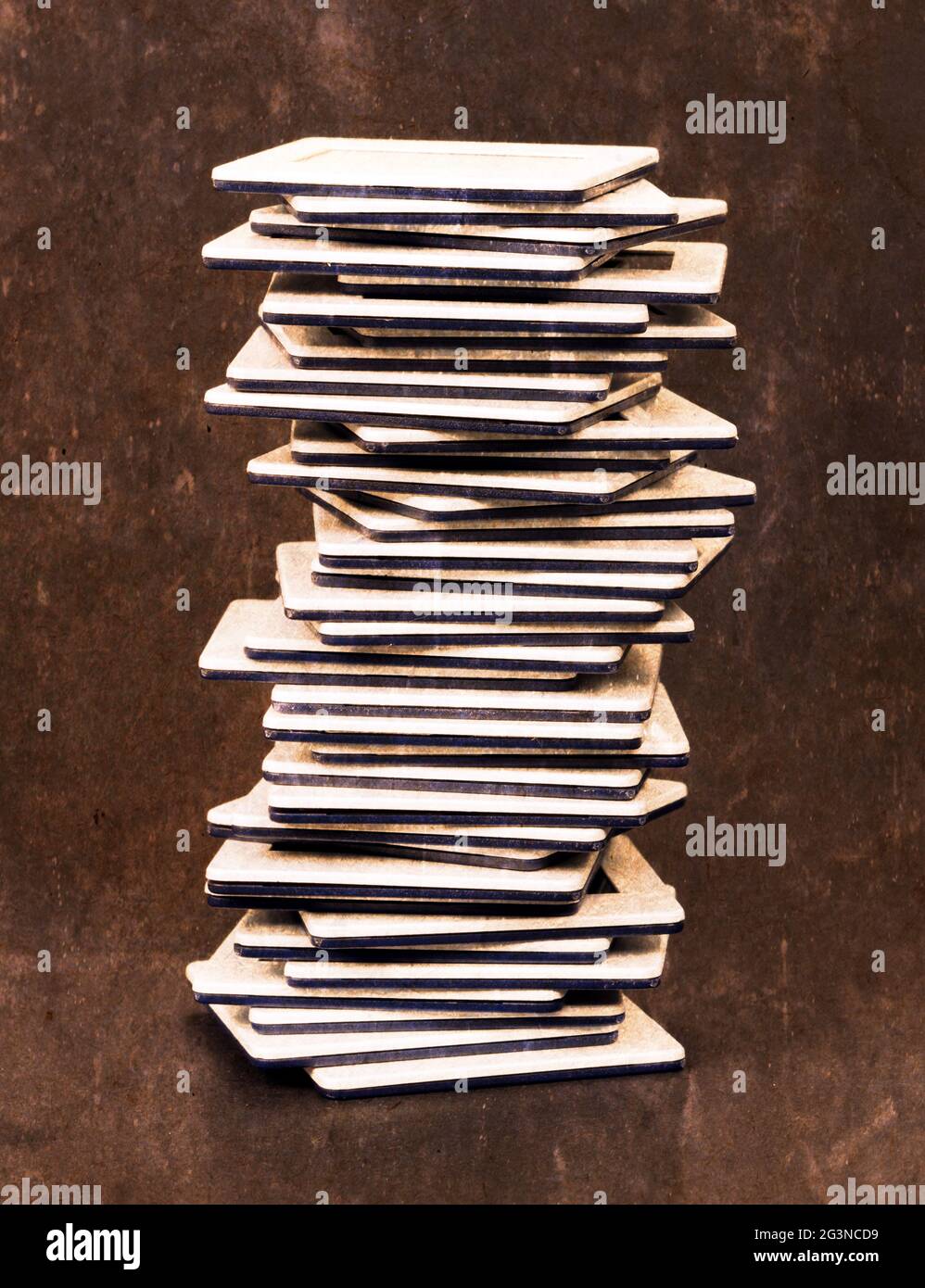 Vintage blank slide photo frames Stock Photo - Alamy