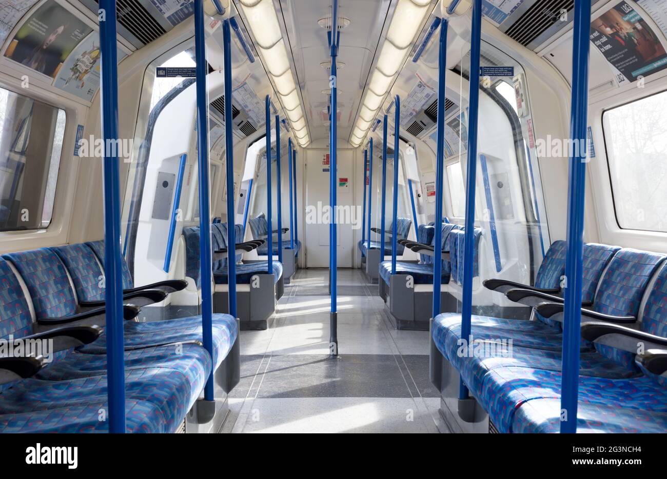London metro coach Stock Photo - Alamy