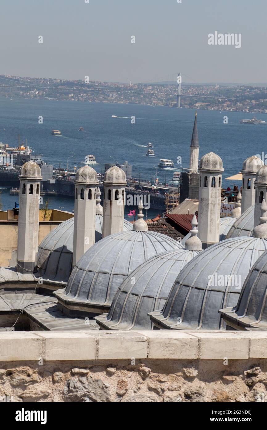 Fine example of ottoman Turkish tower architecture Stock Photo - Alamy