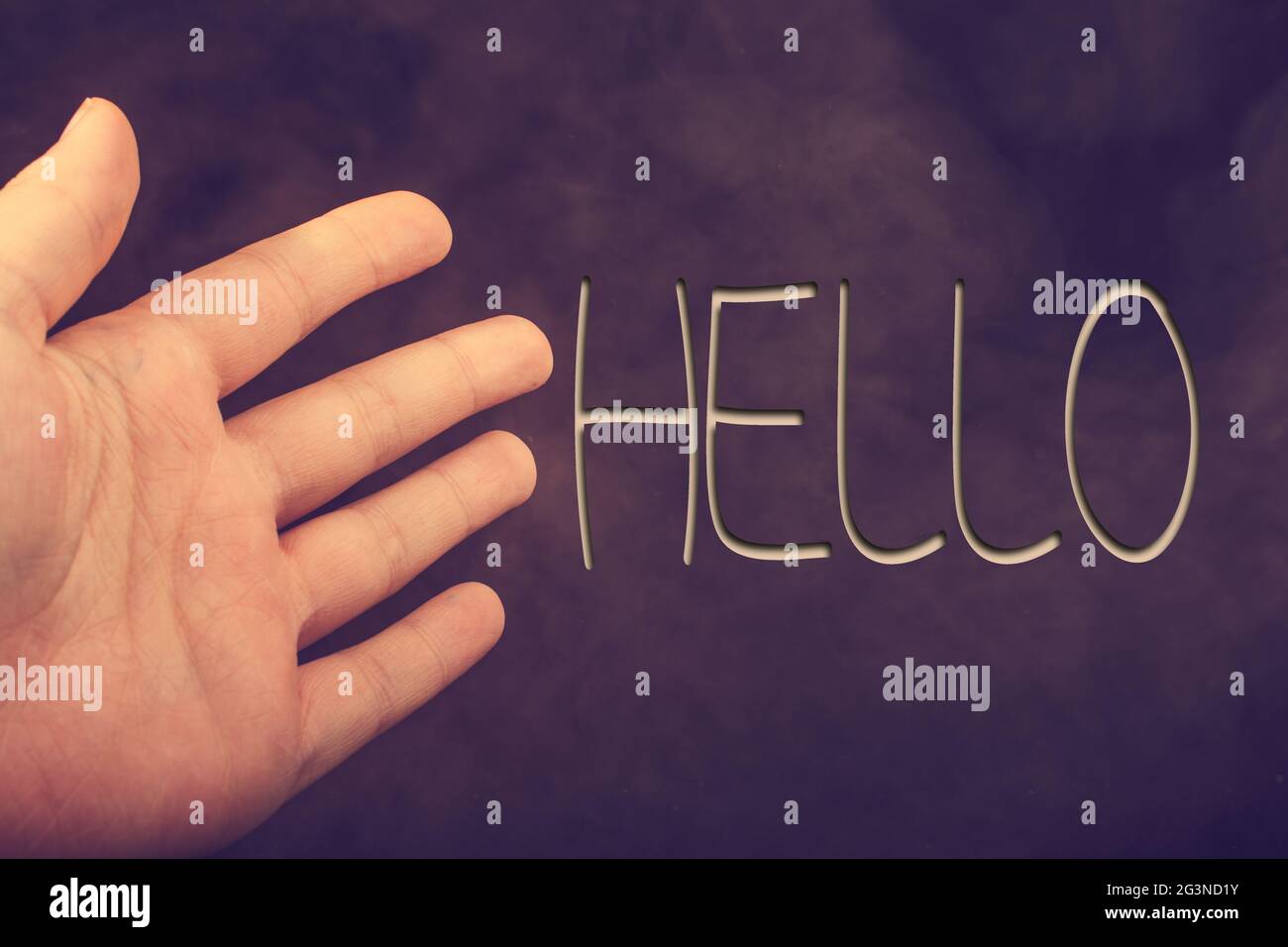 Welcome gesture hi-res stock photography and images - Alamy