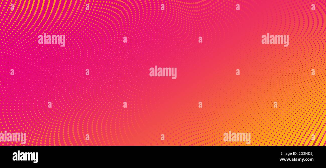 Vector background with color abstract wave dots Stock Vector Image ...