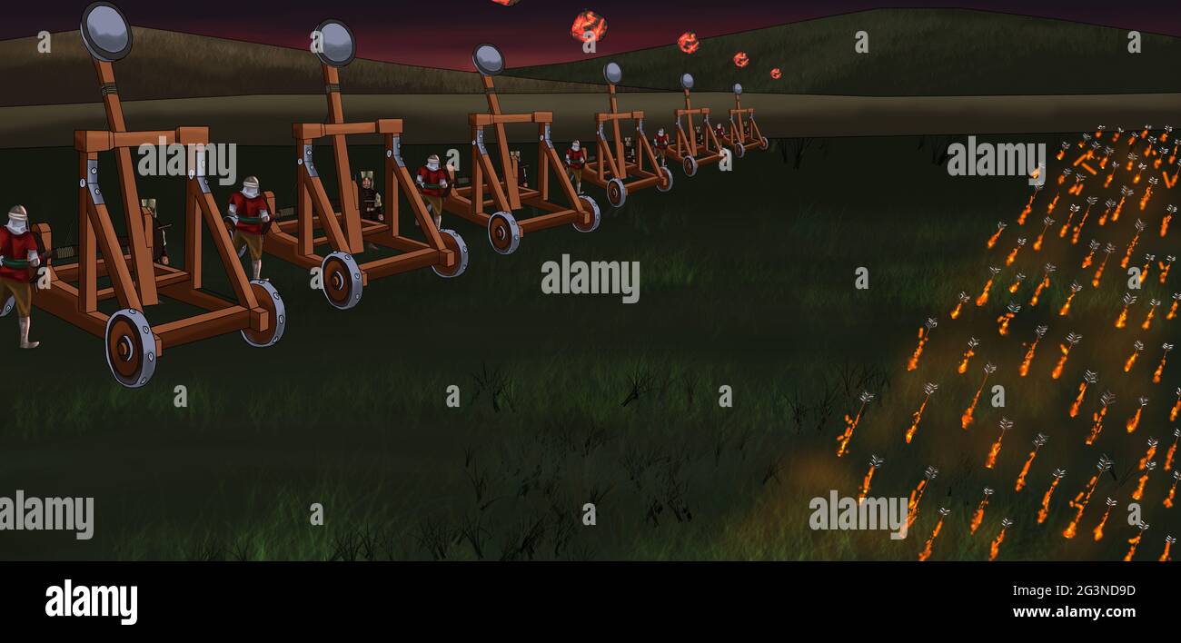 Rock catapults hi-res stock photography and images - Alamy