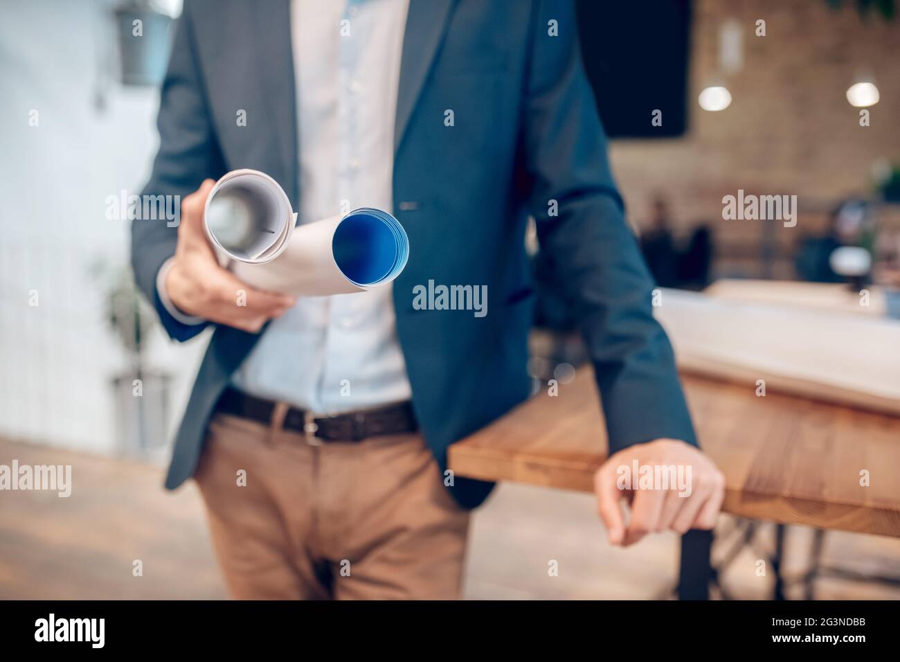 Rolls drawing paper project hi-res stock photography and images - Alamy