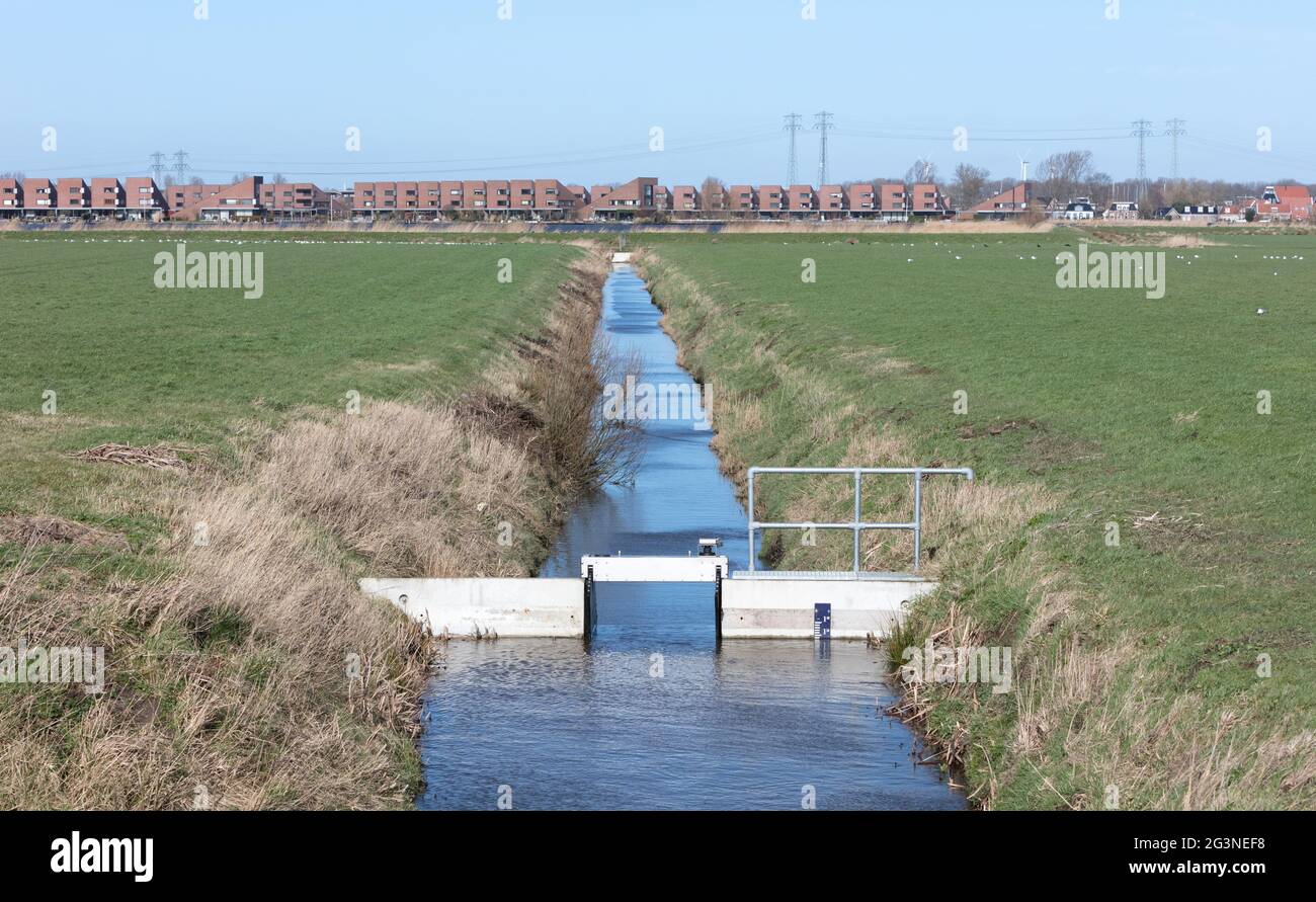 Water management in the Netherlands Stock Photo - Alamy