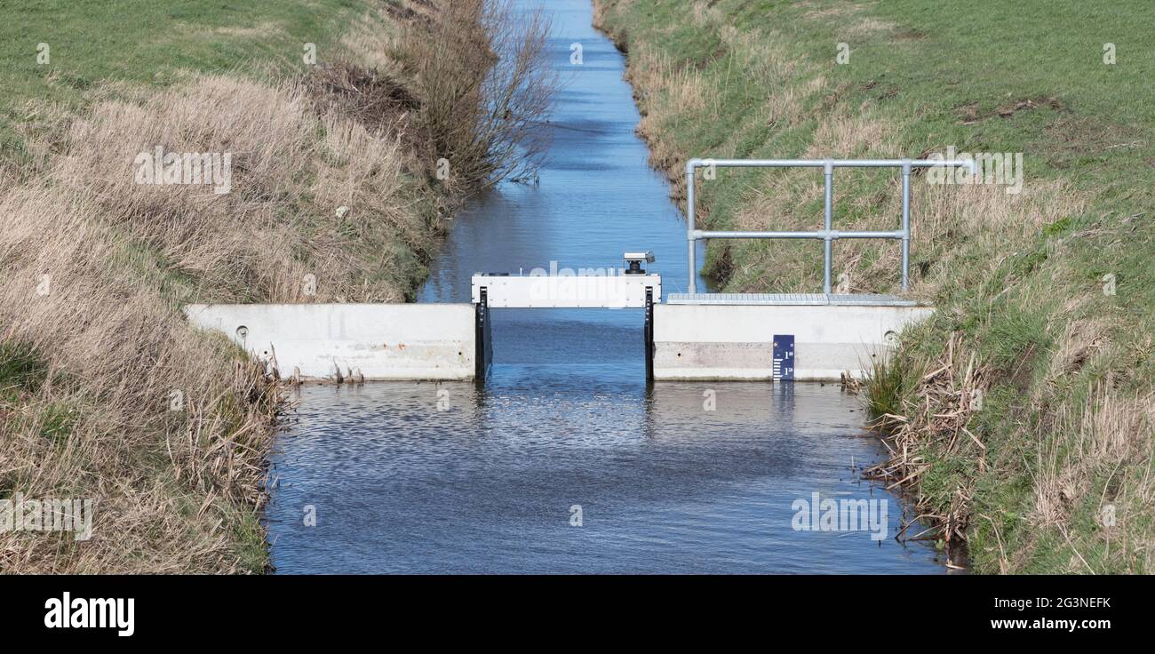 Water management in the Netherlands Stock Photo - Alamy