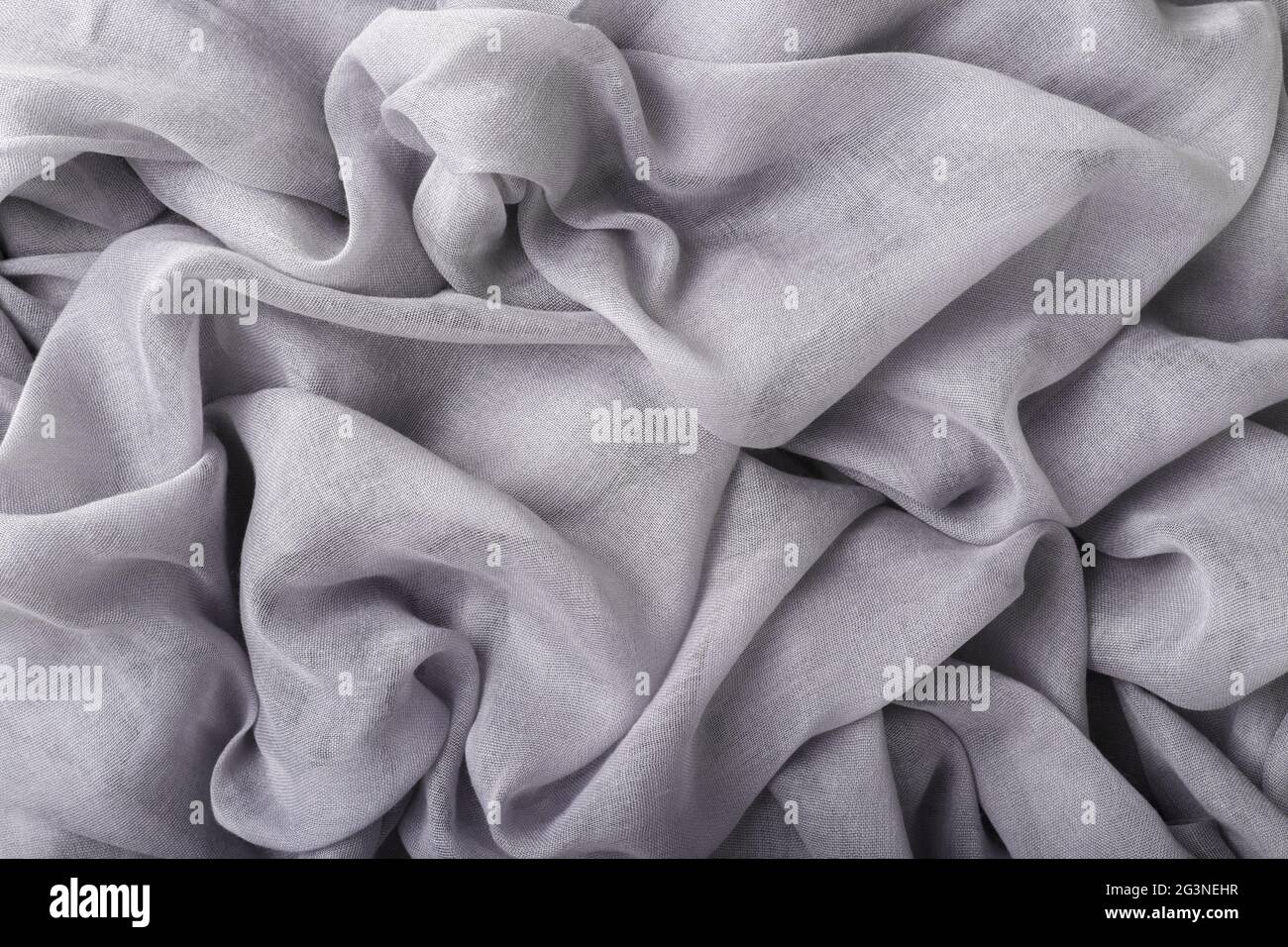 Soft grey cotton fabric Stock Photo - Alamy