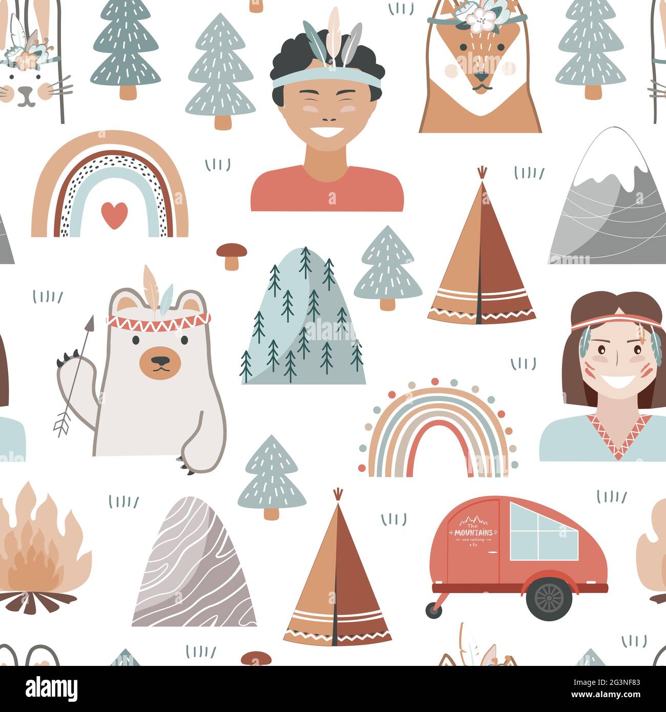 Summer camp kids funny Stock Vector Images - Alamy