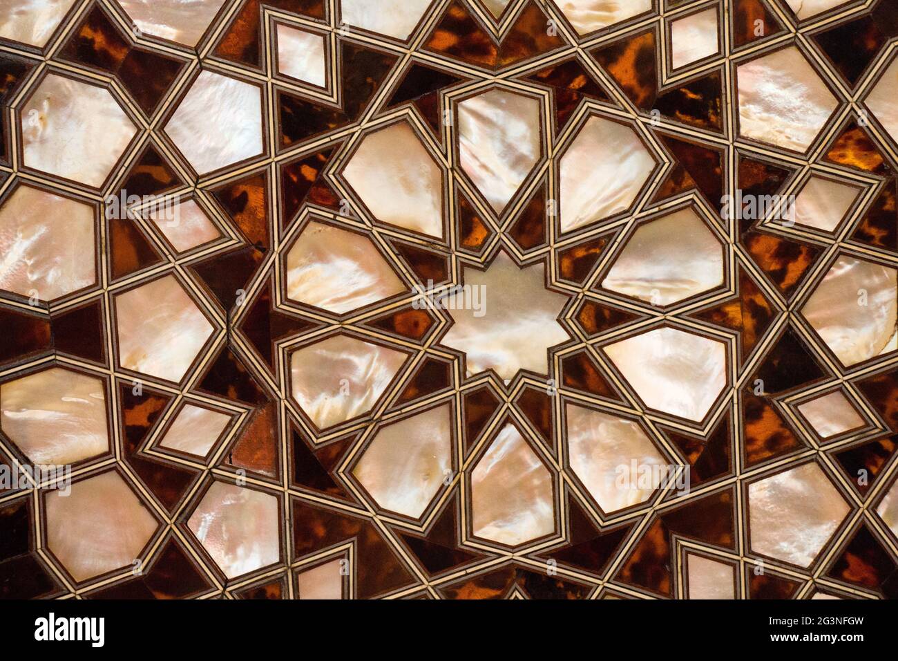 Ottoman art example of Mother of Pearl inlays from Istanbul Turkey ...