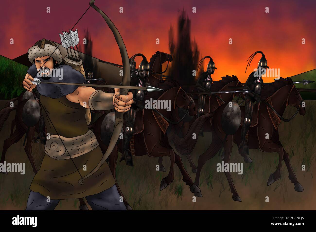 Enemy arrow hi-res stock photography and images - Alamy