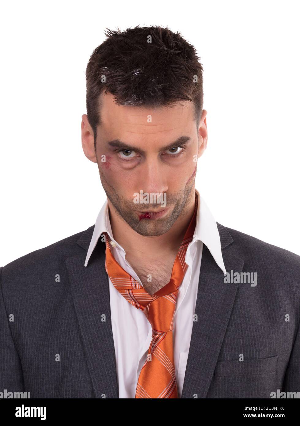 Bloody lip hi-res stock photography and images - Alamy