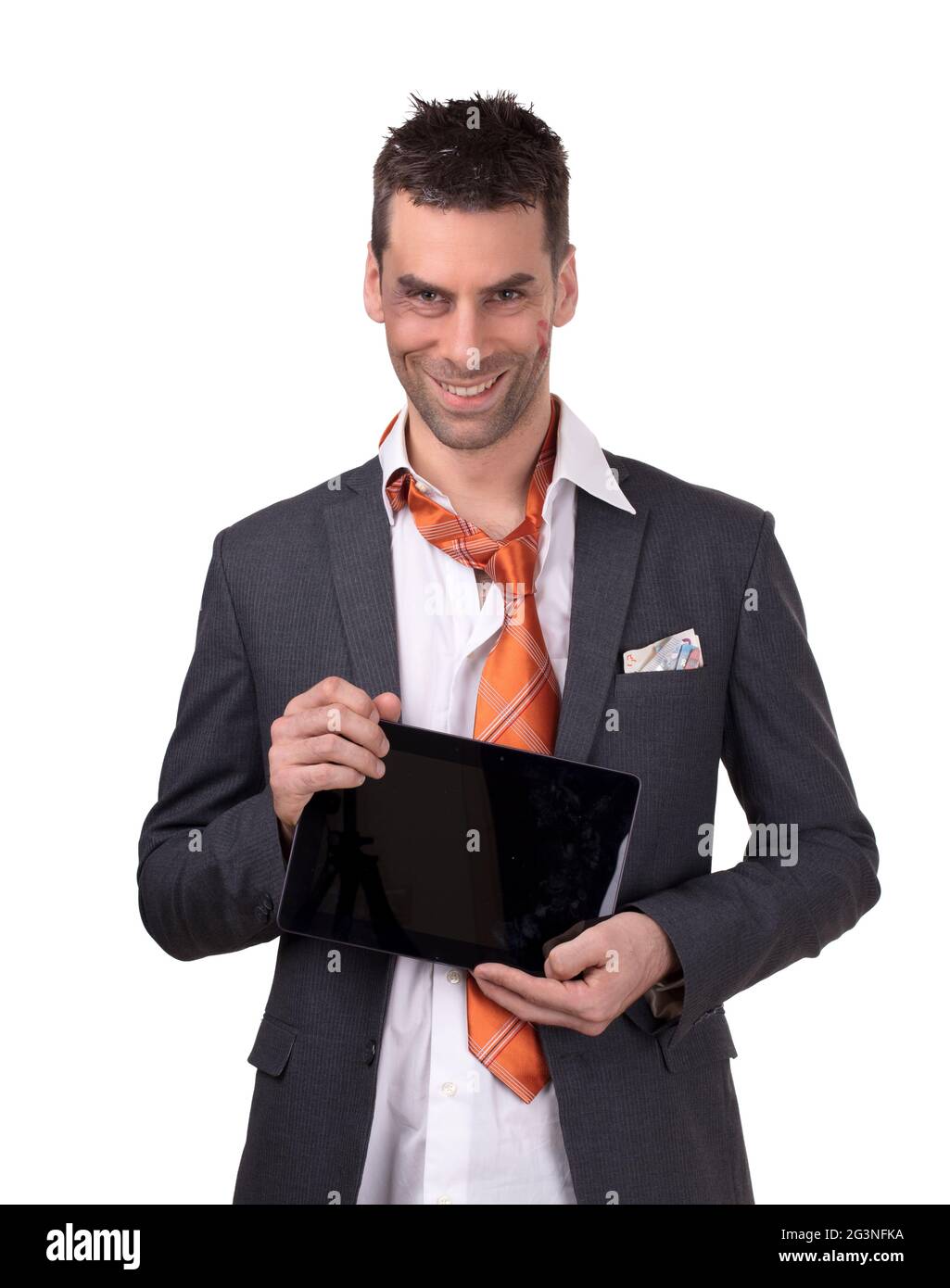 Bruised business man Stock Photo - Alamy