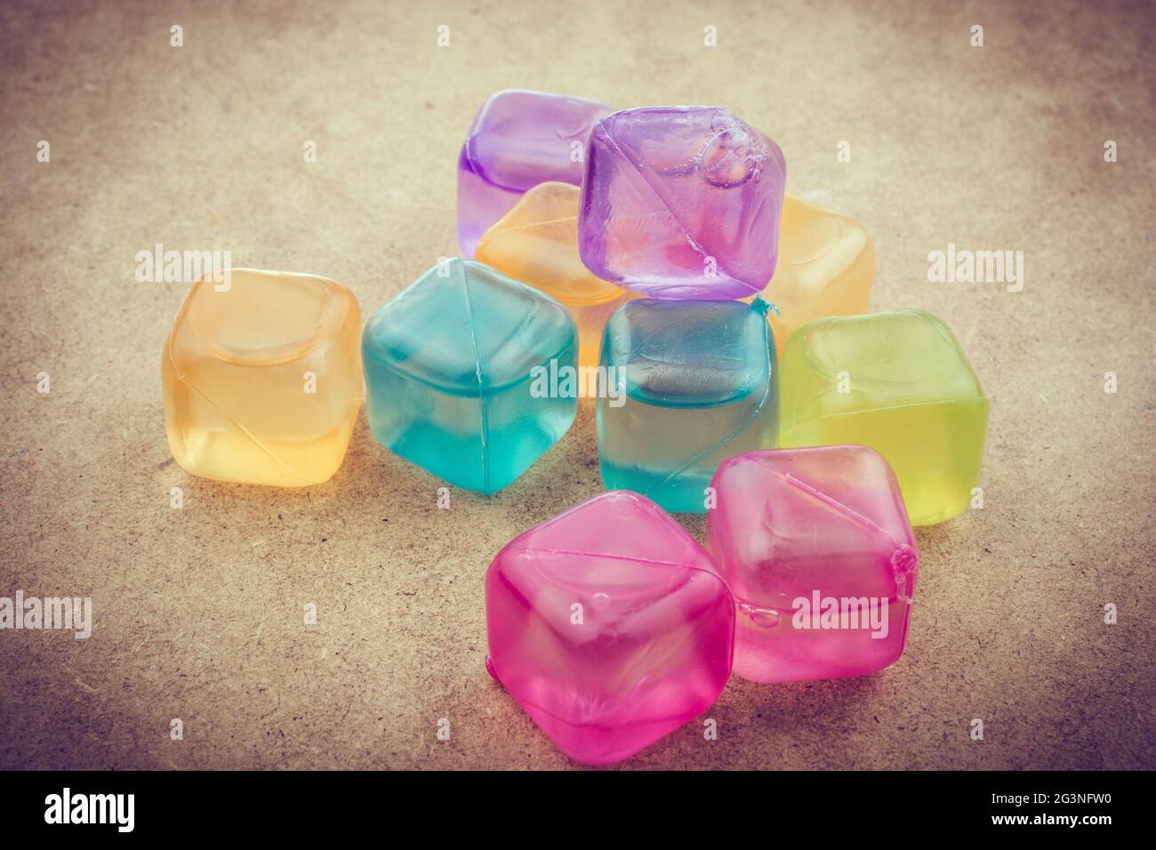 Transparent plastic cubes hi-res stock photography and images - Alamy