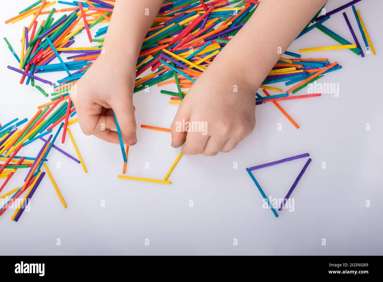 Geometric shapes for kids hi-res stock photography and images - Alamy