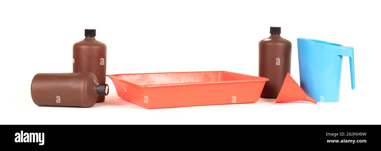 Photo developing equipment - Very old collection, various stuff Stock ...