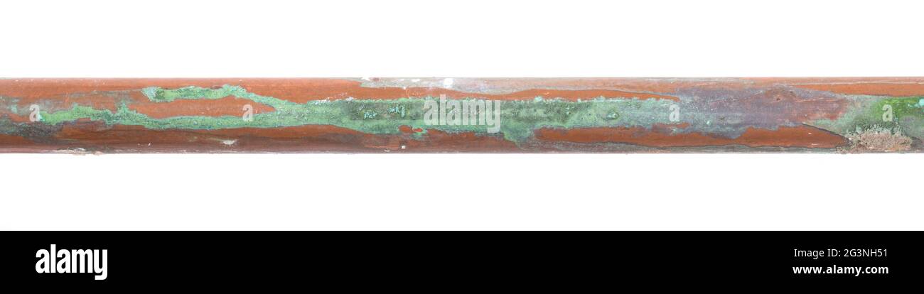 Old brass pipe Stock Photo - Alamy