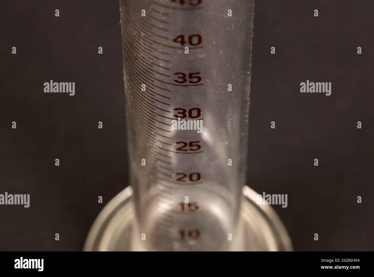 Old measuring cylinder Stock Photo - Alamy