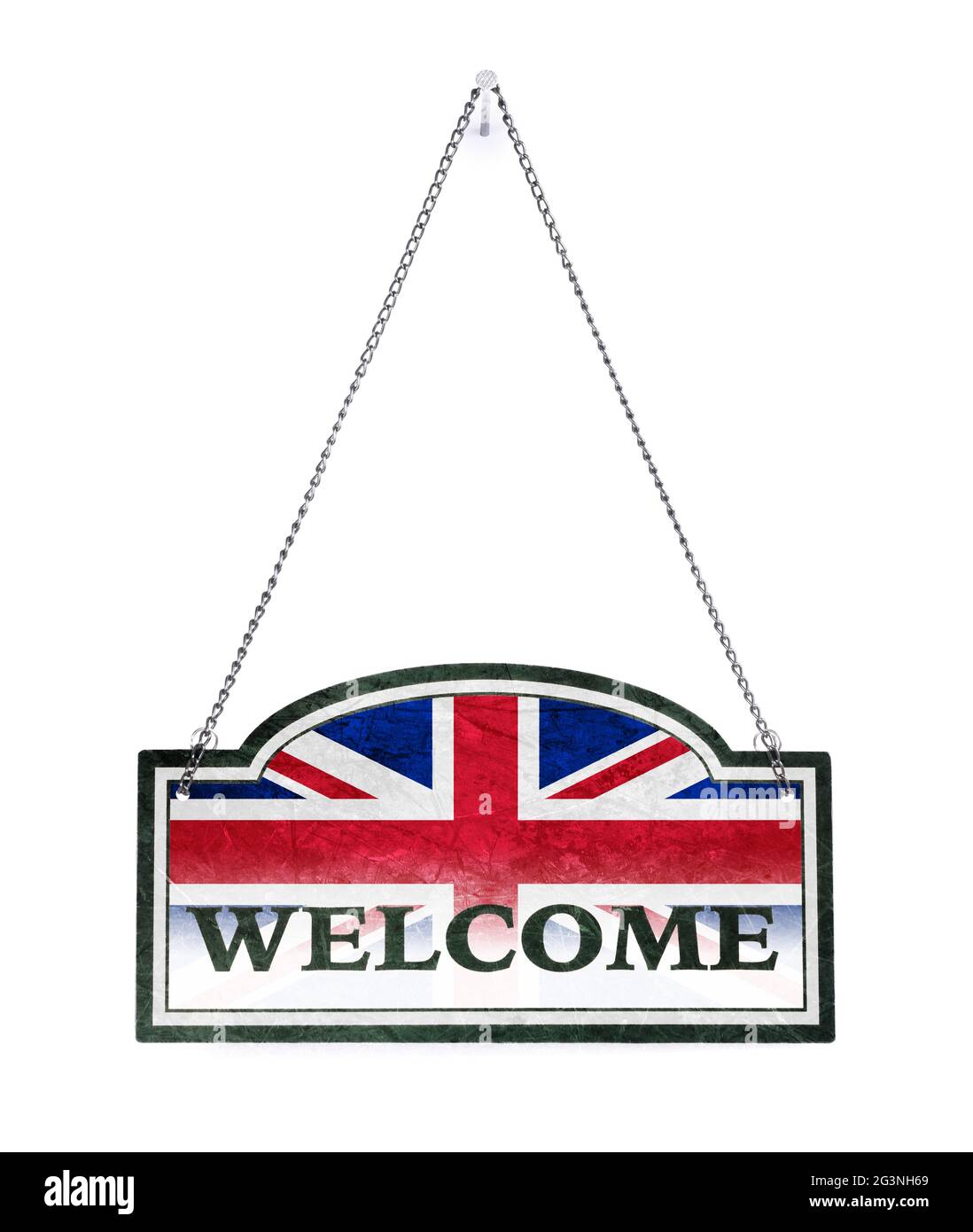 Welcome united kingdom Cut Out Stock Images & Pictures - Alamy