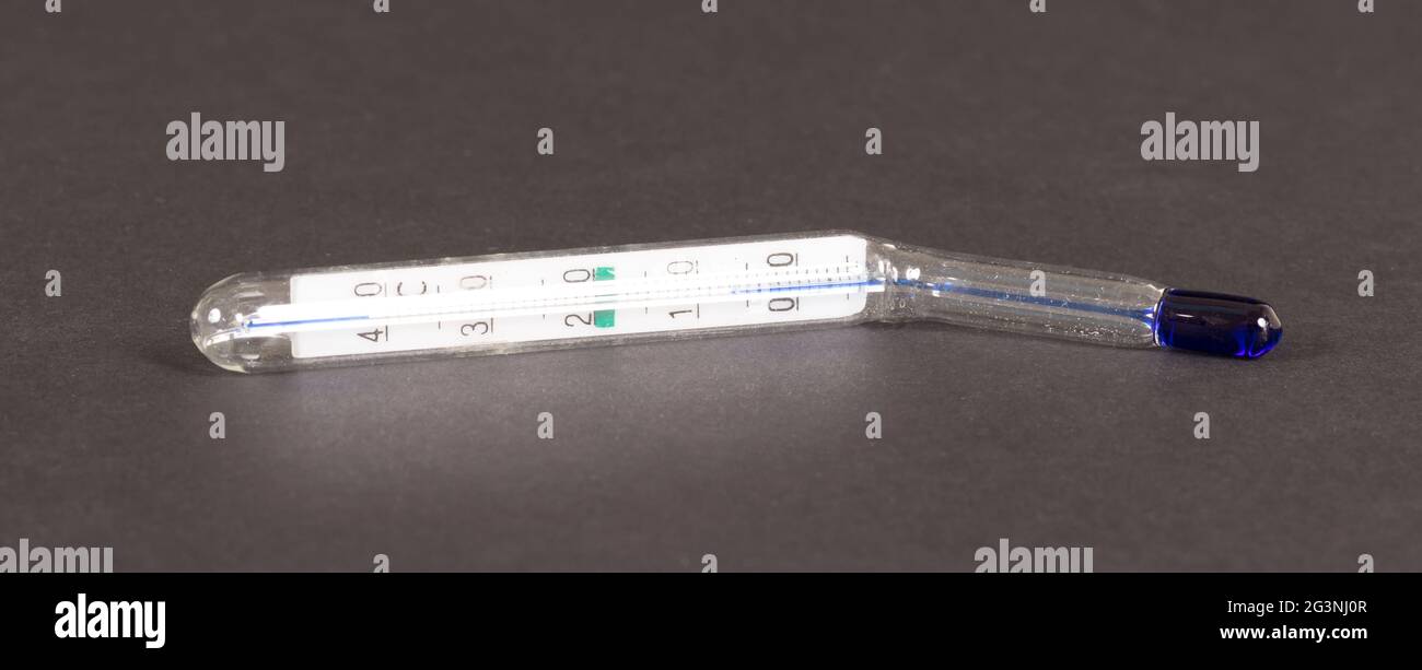 Vintage mercury thermometer isolated hi-res stock photography and ...