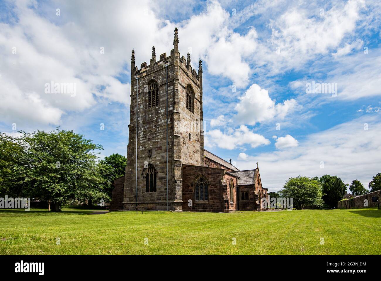 St Andrews church Gargrave Stock Photo - Alamy