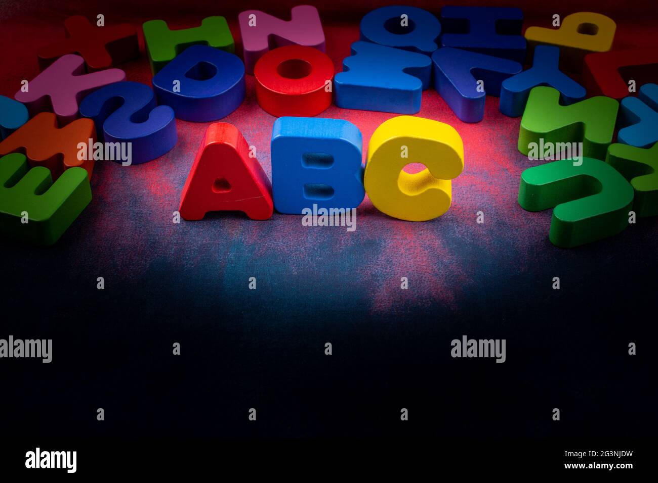 Abc letters hi-res stock photography and images - Alamy
