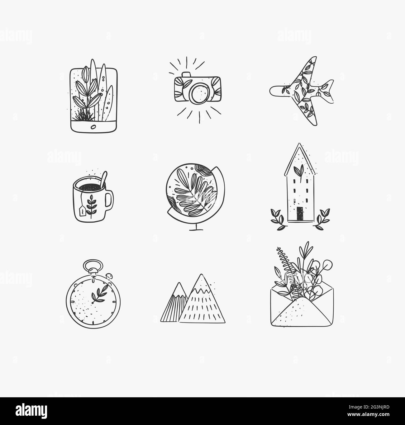 Tea envelope Black and White Stock Photos & Images - Alamy